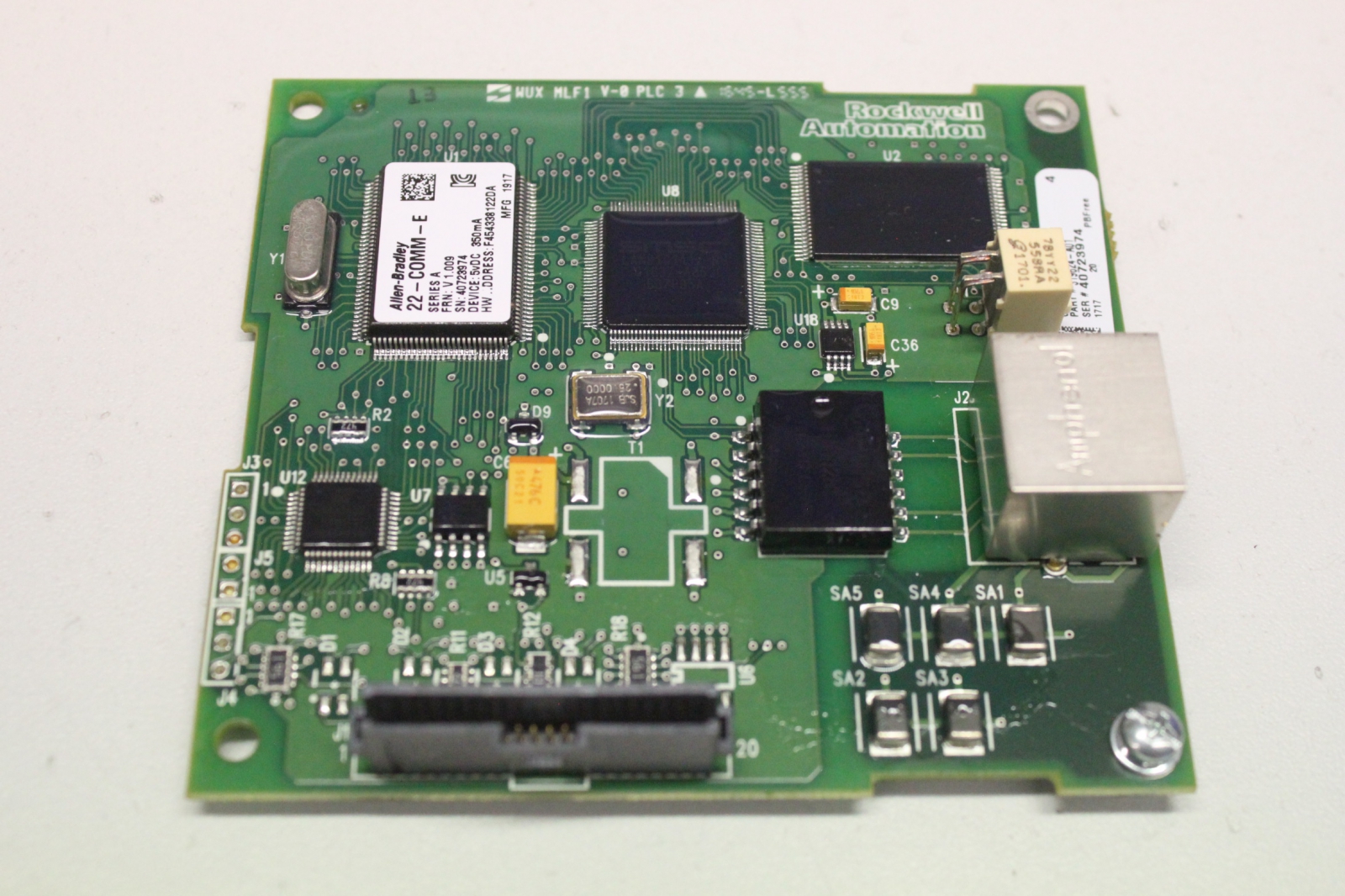 ROCKWELL AUTOMATION RW71504SM 319624-A1 Module Card Board | eBay